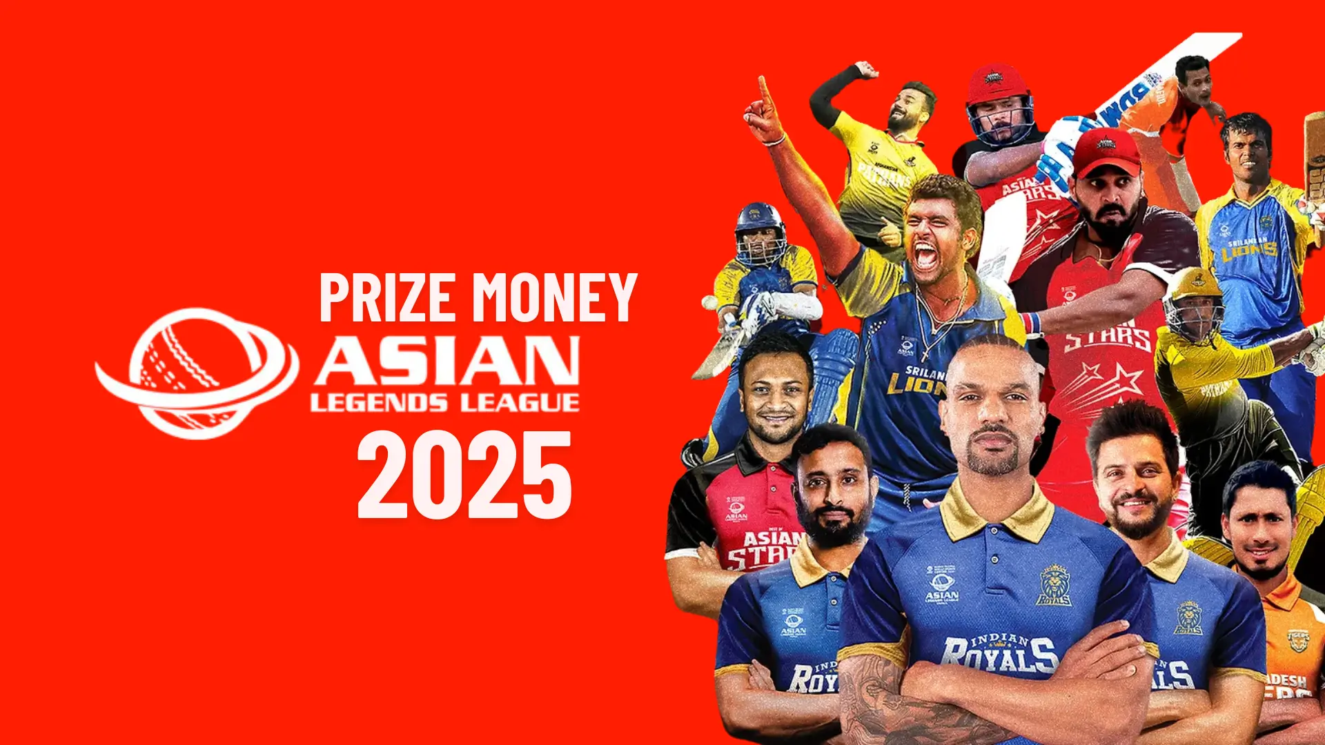Asian Legends League 2025 Prize Money: \Winners and Runner-up