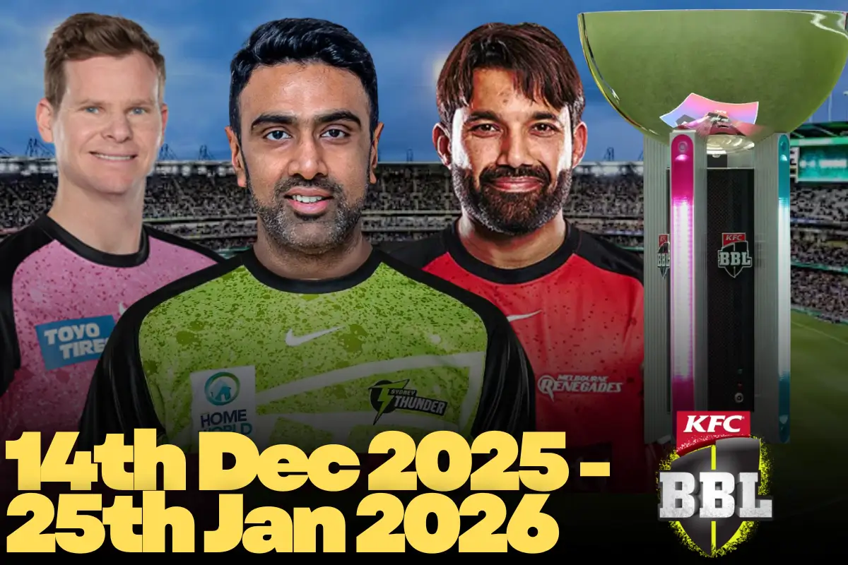 Big Bash League 2025-26 Schedule (Date, Time, Venue, Fixtures), Past winners, all you need to know